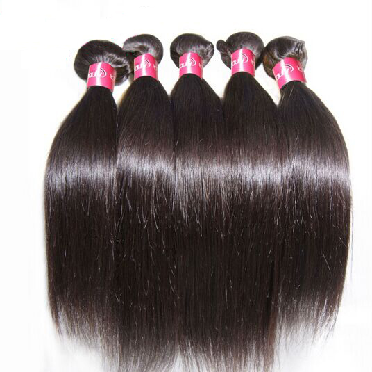 6a Brazilian Virgin Straight Hair Extension Unprocessed Brazilian Human ...